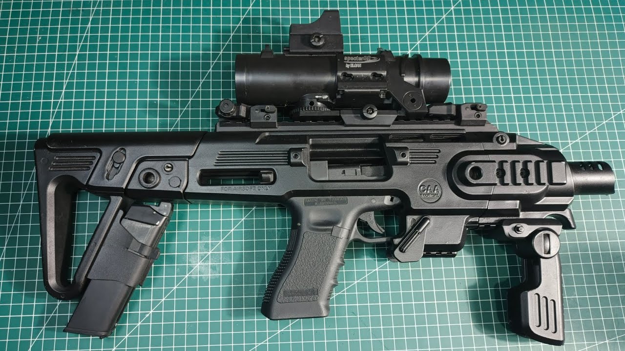 Overview dan Tutorial Cara Penggunaan CAA Roni Conversion kit G1 (Glock ...