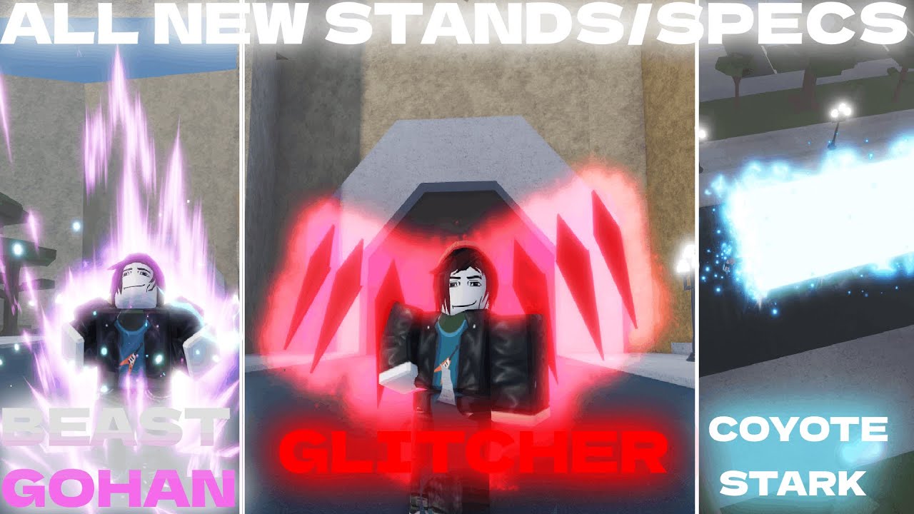 All New Stands/Specs Showcase And How To Get Them | Stands Mania - YouTube