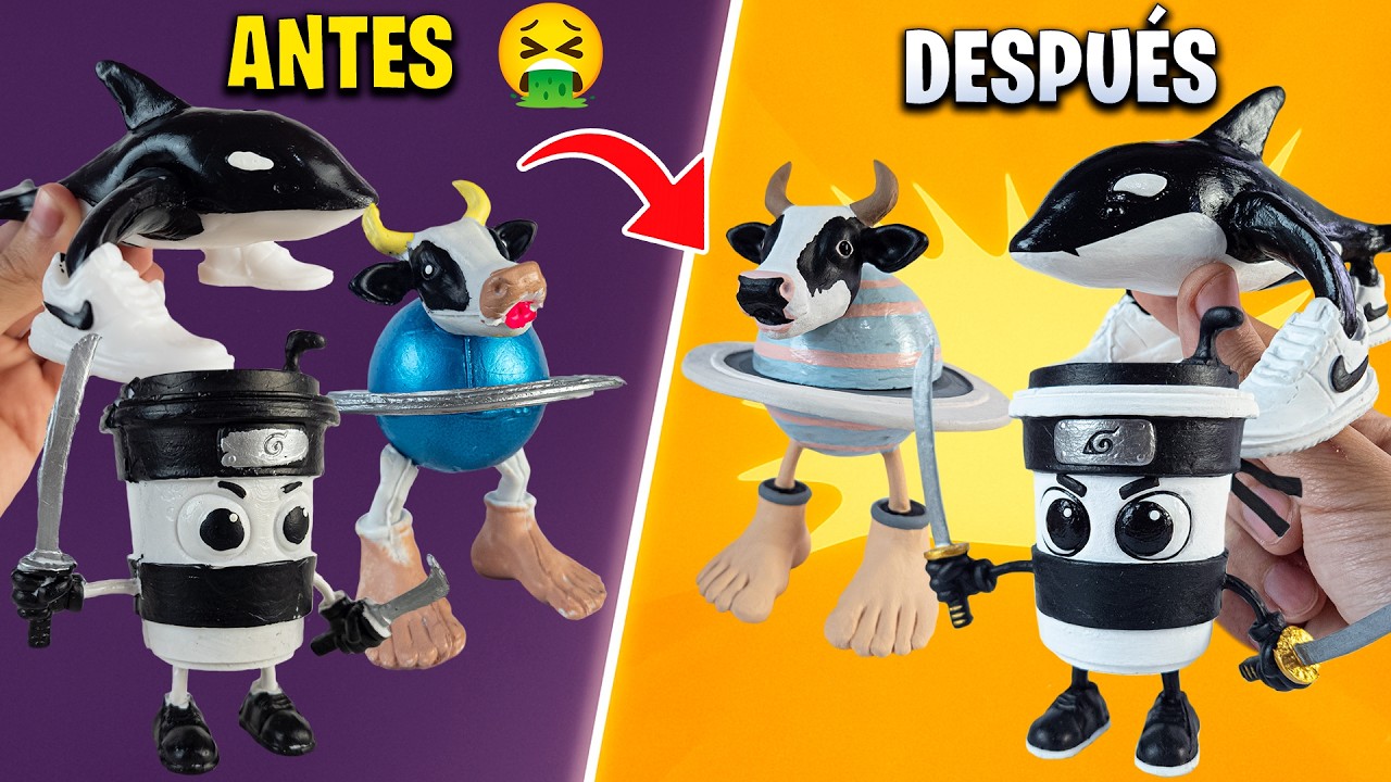 MEJORANDO Juguetes FEOS de Brainrots para Hacerlos EPICOS y de ...