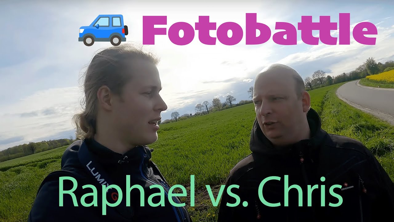 Fotobattle am Auto - Chris vs. Raphael - YouTube