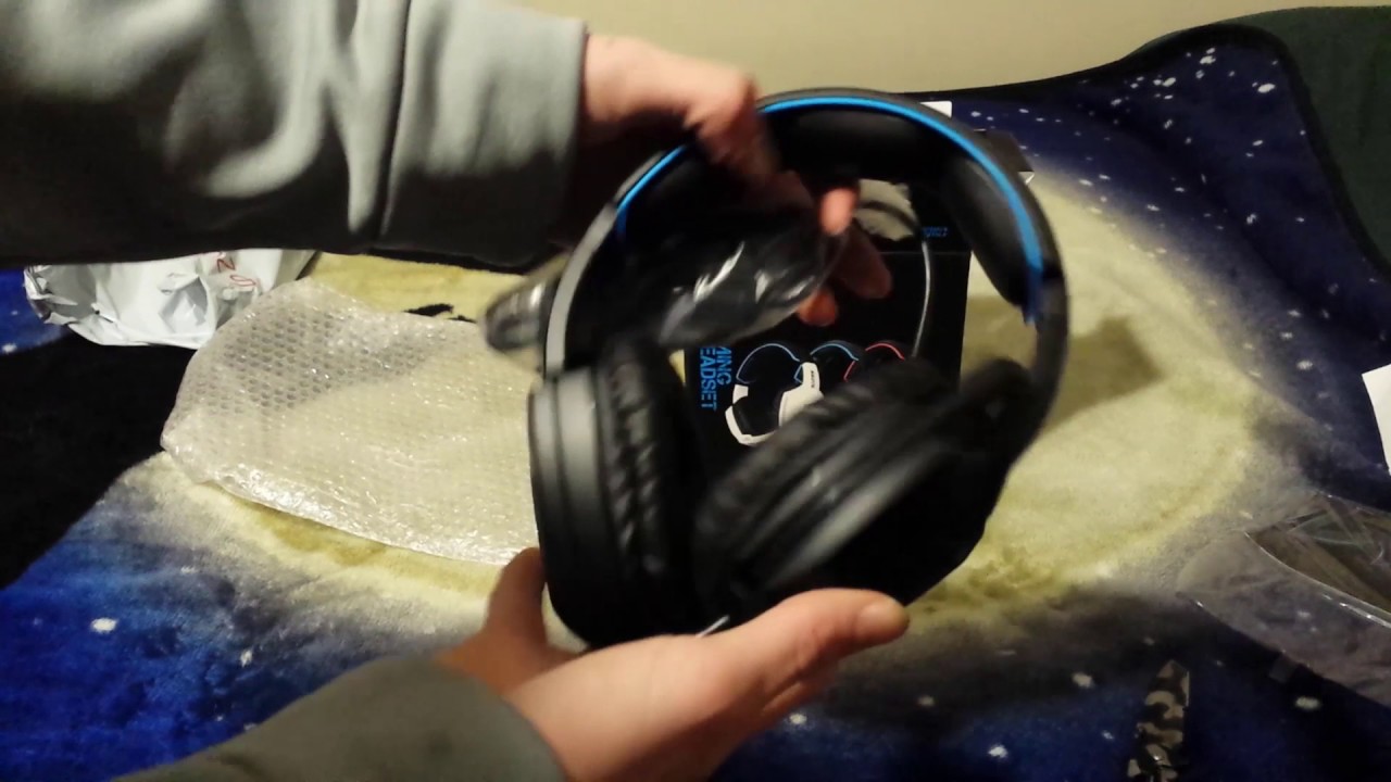 Sades Spirit Wolf Gaming Headset Unboxing - YouTube