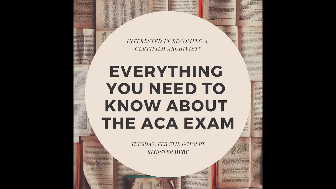 Everything You Need to Know About the ACA Exam - YouTube