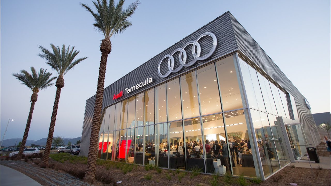 Audi Temecula Grand Opening in Riverside County - YouTube