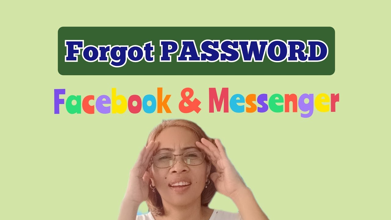 FAST Recover PASSWORD Facebook & Messenger... - YouTube