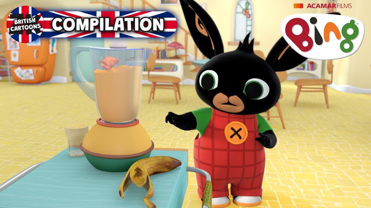 Bing and Flop Make Smoothies! | Bing Clip Compilation | ZeeKay British ...