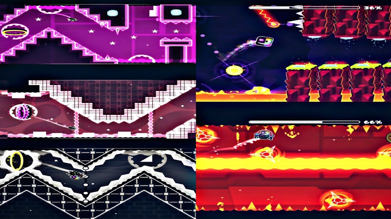 Geometry Dash 2.1 - All Levels 1-21 100% Complete [All Coins] on ...