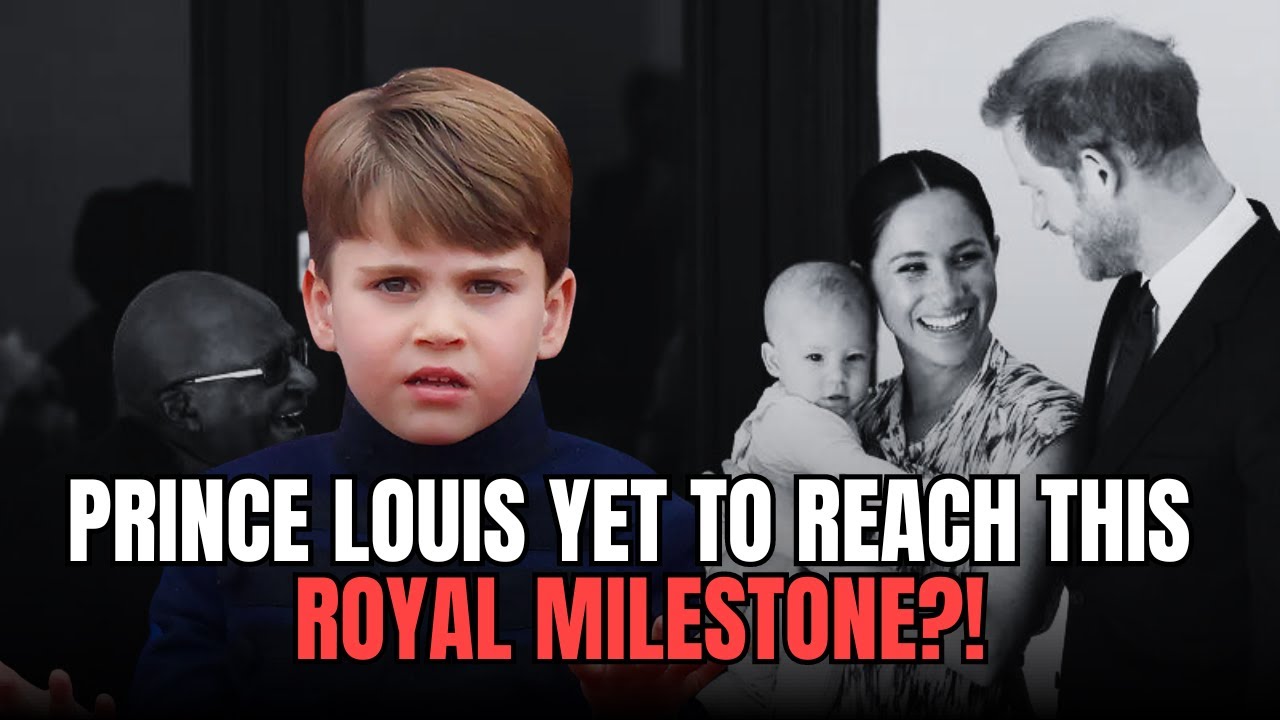 Prince Louis Yet to Reach This Royal Milestone?! - YouTube