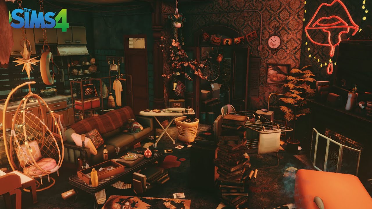 [Halloween Special] Lestat's Apartment | The Sims 4 | Download in ...