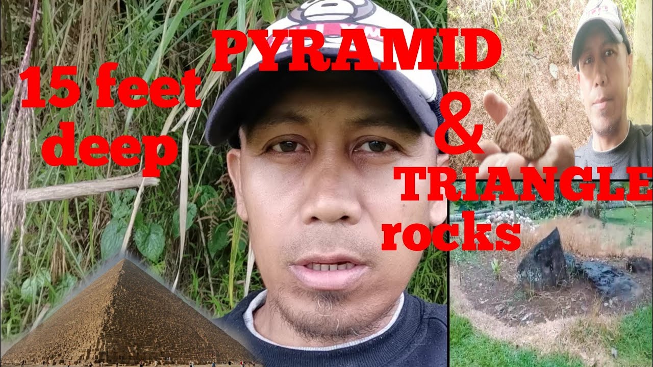 PYRAMID & TRIANGLE!! 15 feet deep yamashita treasure near location ...
