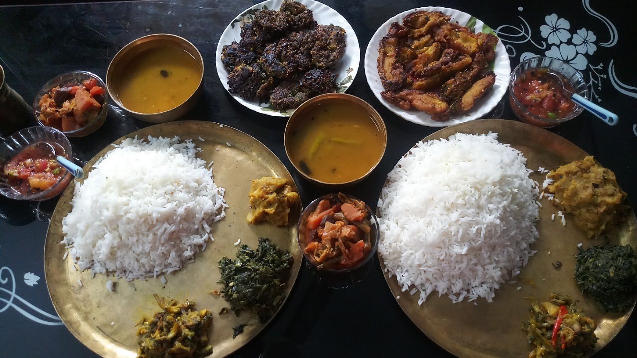 Pure Vegetarian Food Eating | | Afternoon Lunch Eating Video | | Our ...