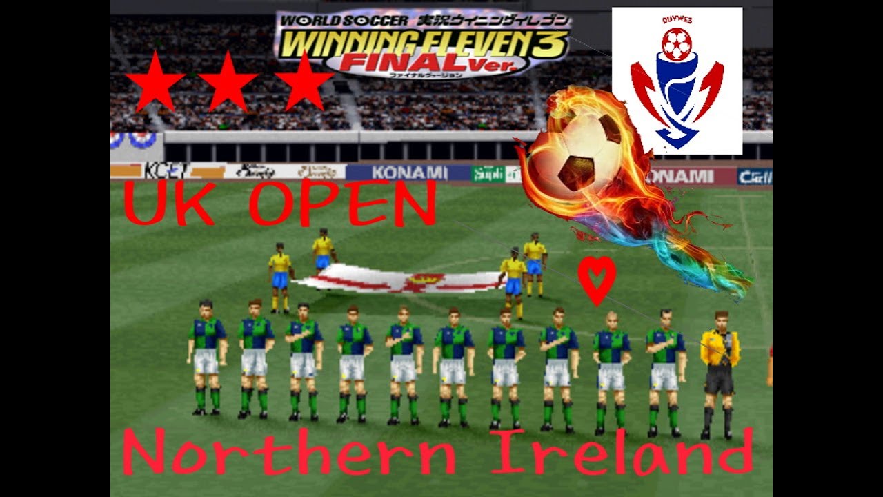 winning eleven 3 UK Open (England,Scotland,Northern Ireland,Wales ...