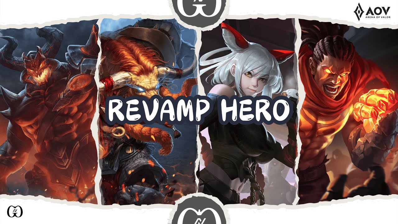 Maloch, Qi, Raz, Toro | Revamp | Arena of Valor | AOV - YouTube