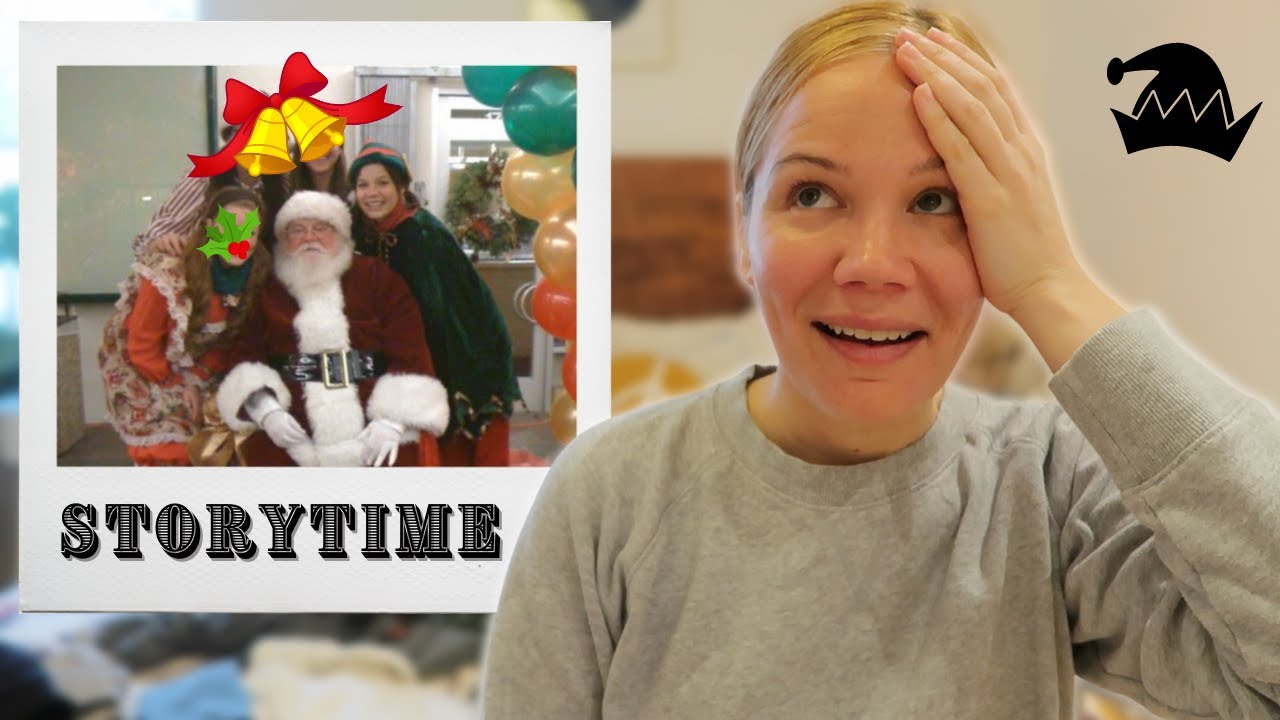 My Experience As A Mall Elf | Storytime - YouTube