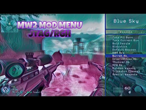 MW2 BEST MOD MENU 2019 BLUE SKY V3.1 XBOX 360 RGH/JTAG+DOWNLOAD LINK ...