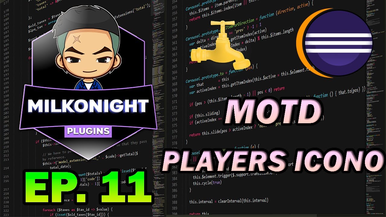 Como crear un plugin de Minecraft | Motd, Players e Icono | EP. 11 ...