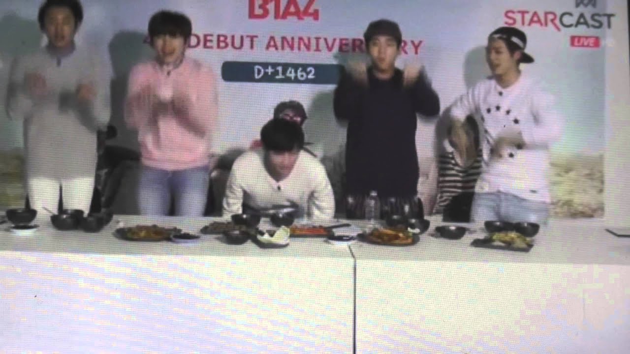 B1A4 4th Debut Anniversary Party Part 3 (Naver Star Cast Livestream ...