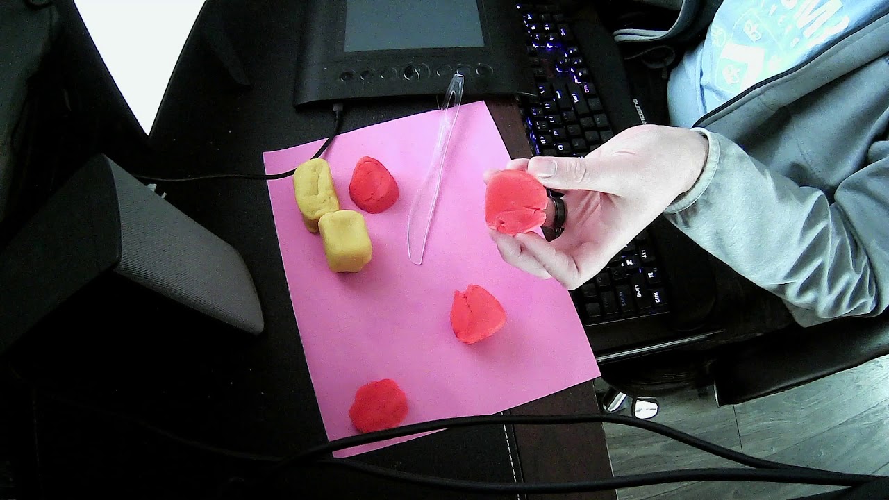 3D Shape Cross Sections PlayDoh Activity - YouTube