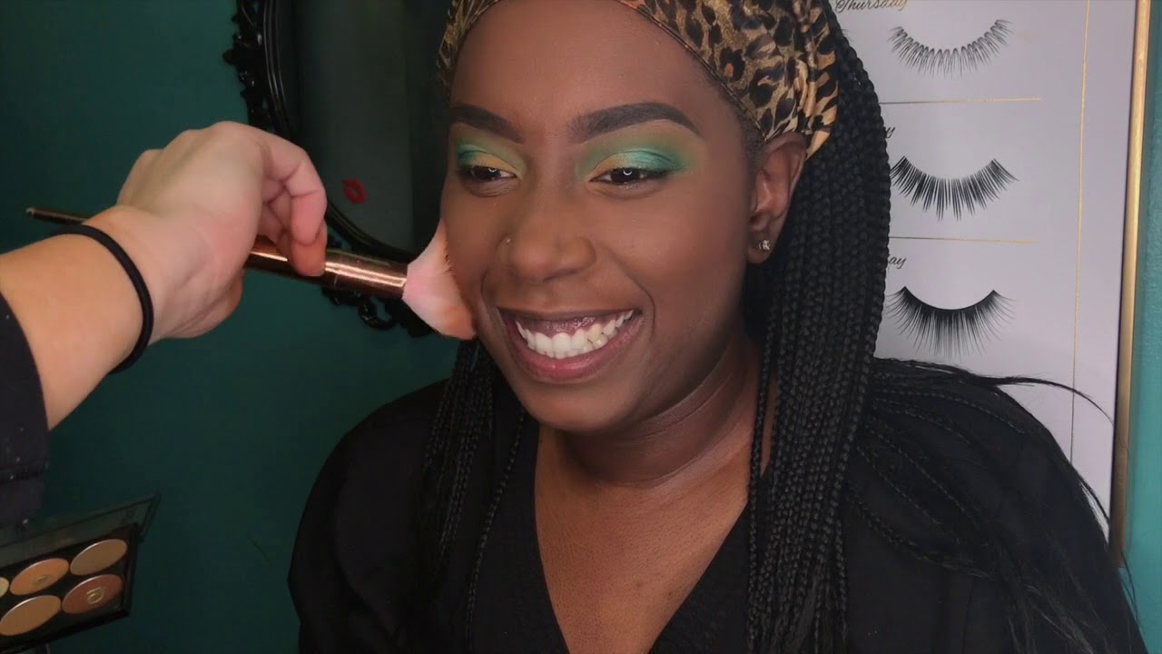 Black Tinker Bell By Falon May MUA - YouTube