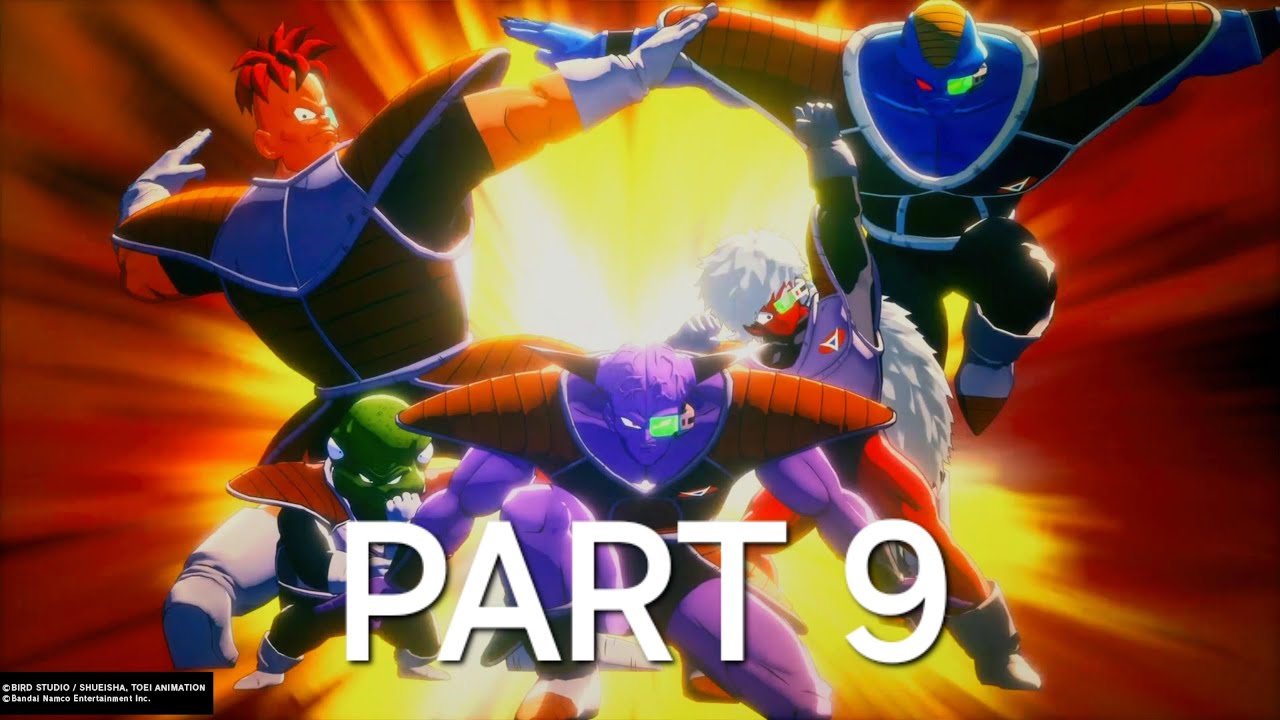 Dragon Ball Z Kakarot PS5 PART 9 (Frieza's ACE Ginyu Force) - YouTube