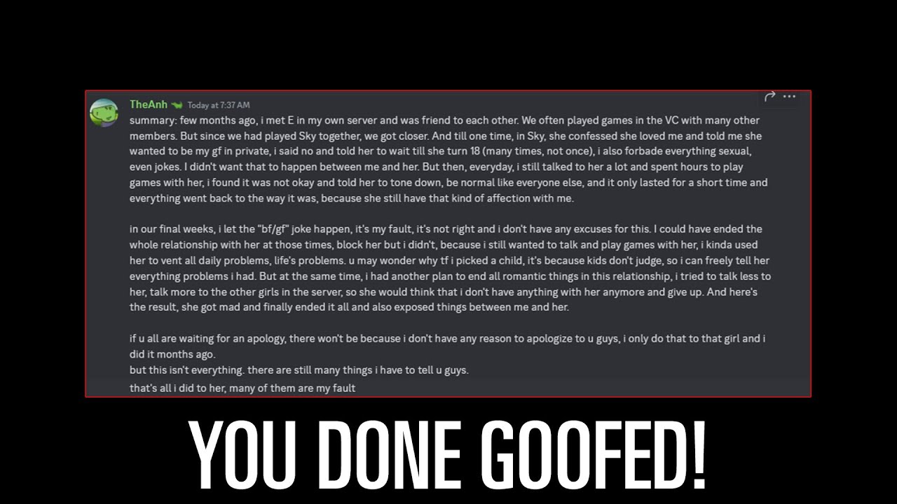 The creator of Bad Parenting just got outed as a predator... - YouTube