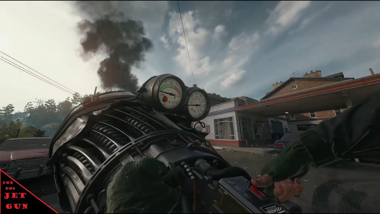 JET GUN GAMEPLAY IN CALL OF DUTY BLACK OPS 6 LIBERTY FALLS - YouTube