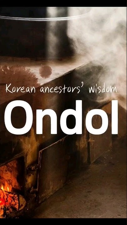 Ondol, Korean ancestral wisdom for efficient home heating. - YouTube