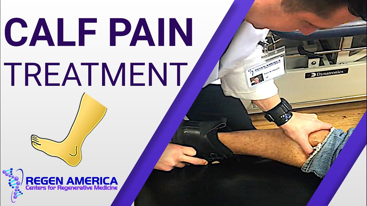 Calf Pain Treatment | Regen America - Philadelphia - YouTube