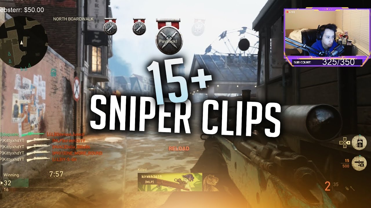15+ CLIPS in 1 VIDEO - MASTER PRESTIGE SNIPING!! - YouTube