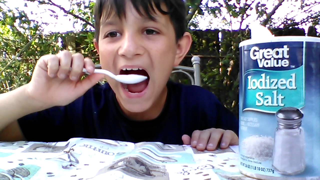 Salt challenge - YouTube