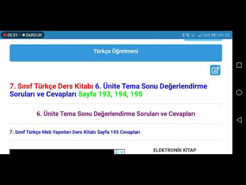 7. Sınıf Türkçe Meb Yayınları Sayfa 193 194 195