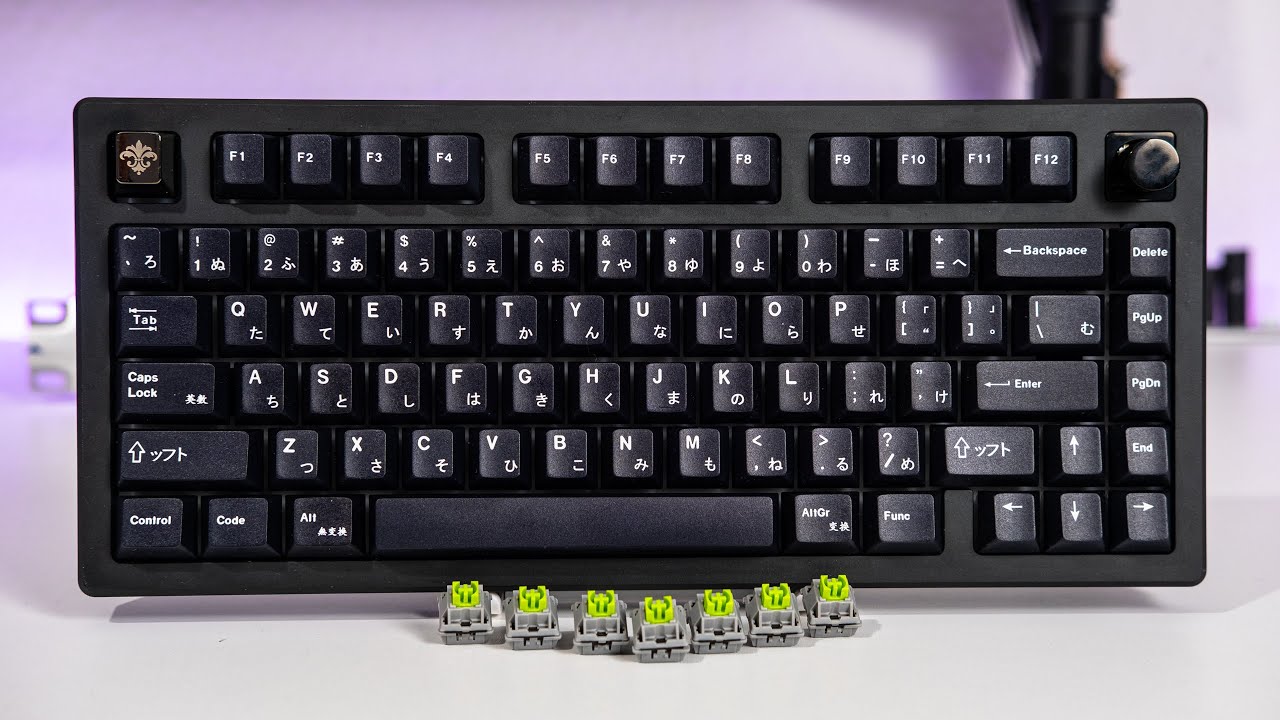 ⌨️ Jris75 — Owlab Neon lubed filmed Sound Test - YouTube