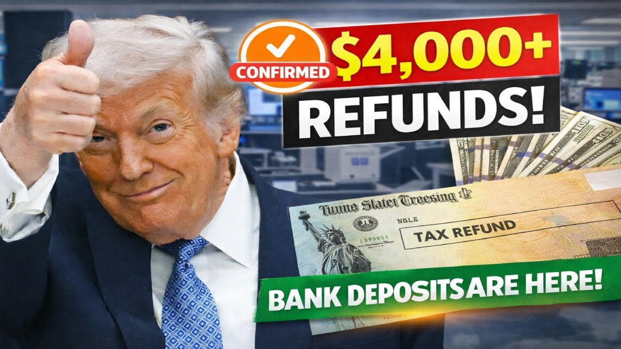 Treasury : $4,000+ Refund Payments Are Now Hitting Bank Accounts - YouTube