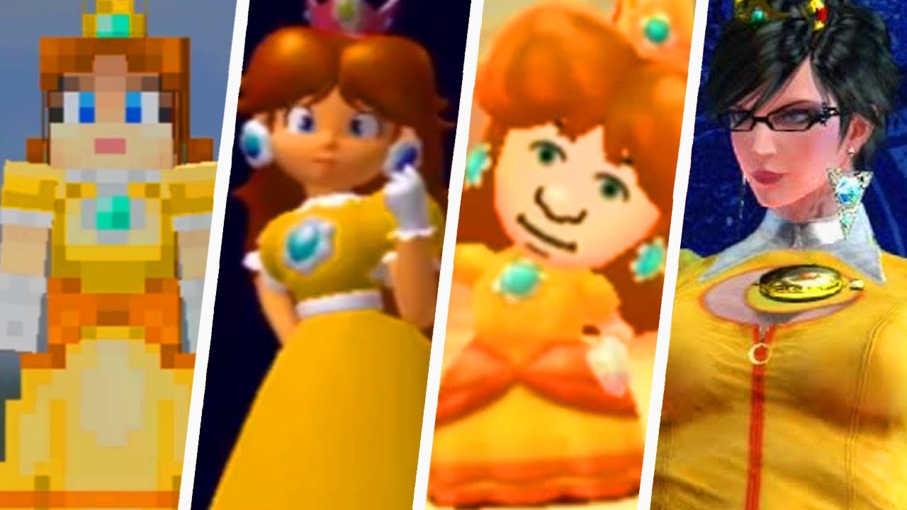 Evolution of Princess Daisy References (2001 - 2021) - YouTube