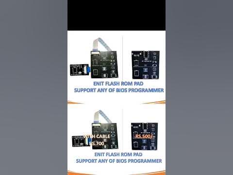 Enit SPI bios chip pcb | support all of bios programmer #lciit - YouTube