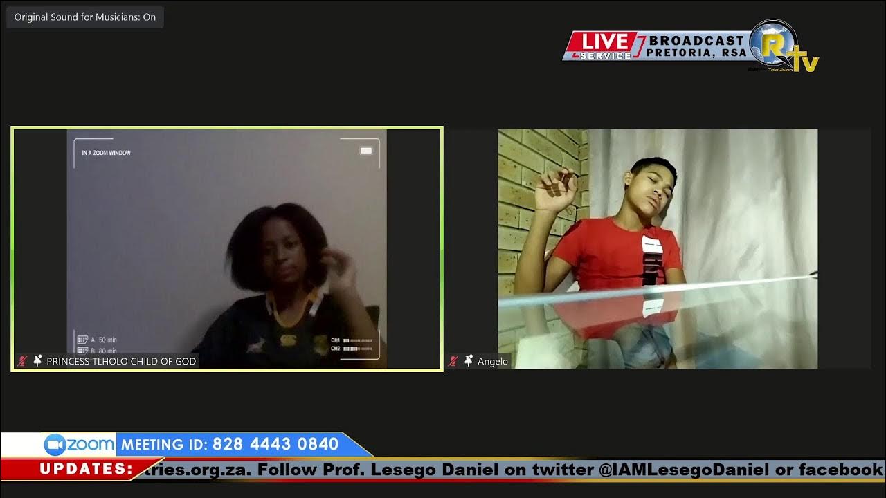 11 NOVEMBER 2023 SATURDAY LIVE BROADCAST SERVICE WITH PROF. LESEGO DANIEL AND SONS PART 1 - YouTube