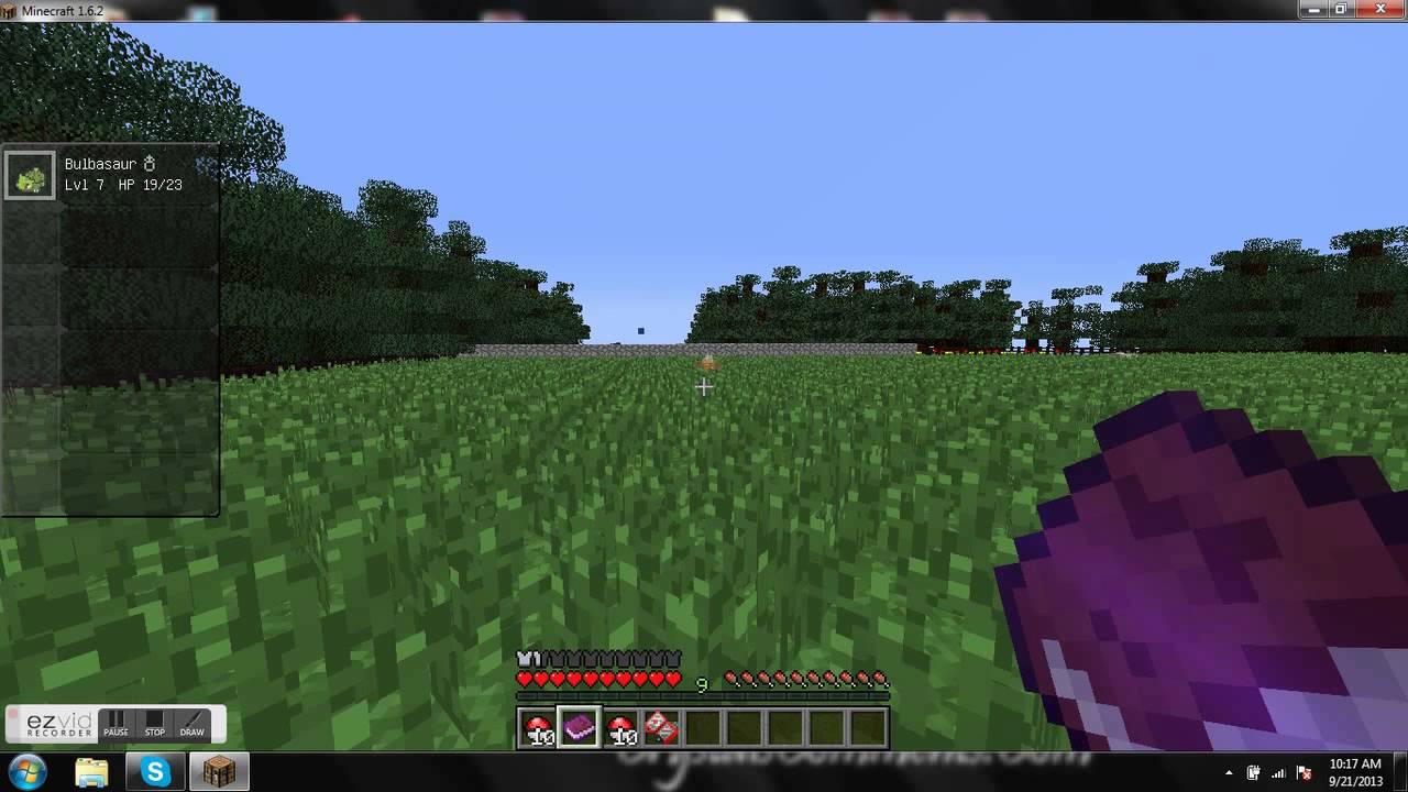 Pixelmon adventure map for minecraft episode 1: Bulbasaur, I choose you ...