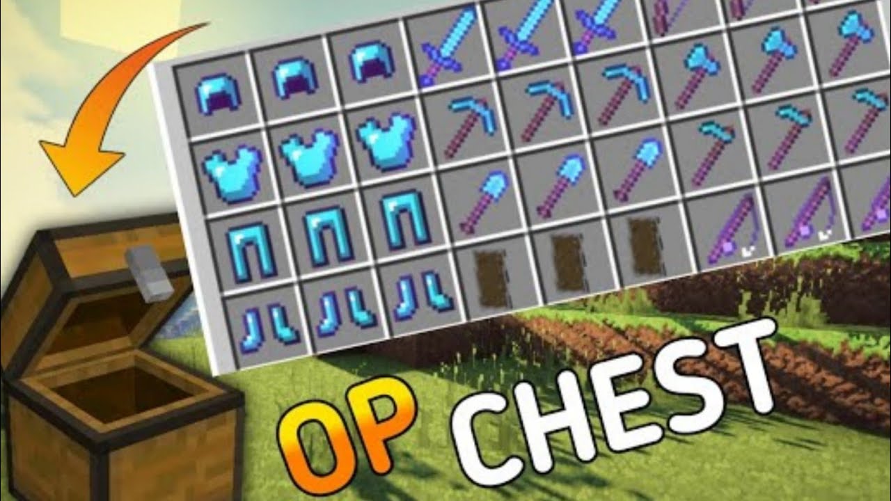 Minecraft, but Chest are OP - YouTube