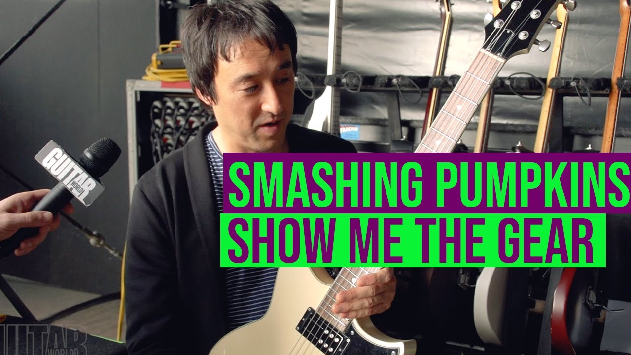 Smashing Pumpkins Jeff Schroeder: Show Me the Gear part2- Guitars - YouTube