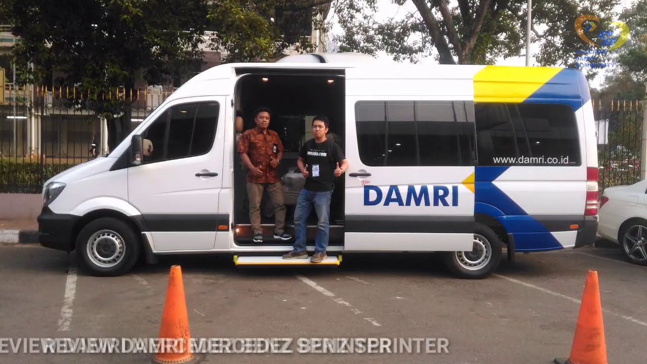 Sprinter NEW DAMRI , di pameran Indo Transexpo JCC 2019 - YouTube