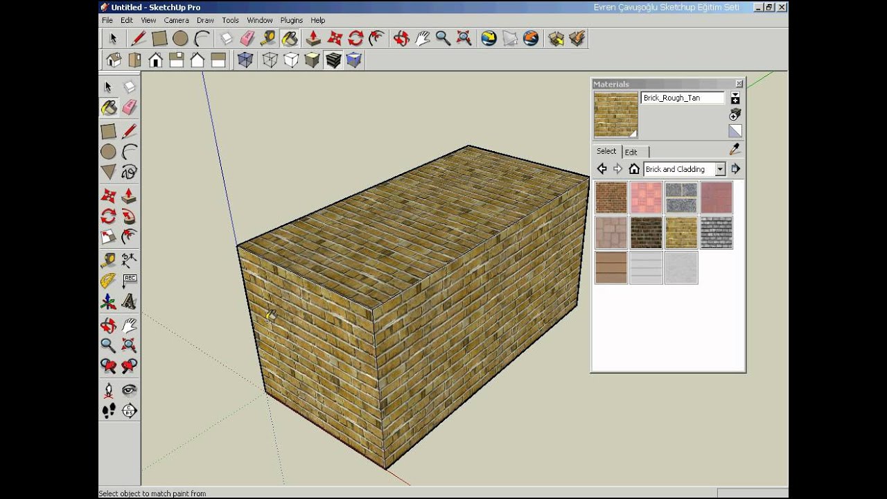 49-Sketchup Materials-1 - YouTube