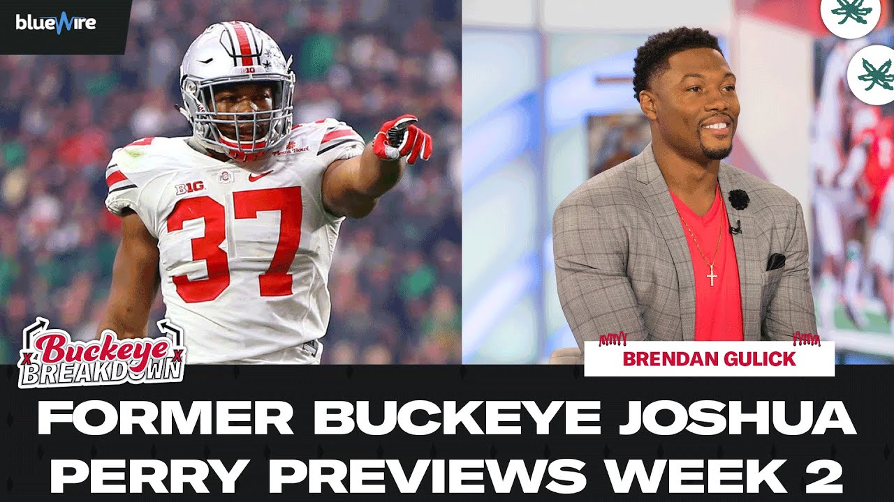 Former Buckeye Joshua Perry Previews Ohio State vs. Arkansas State ...