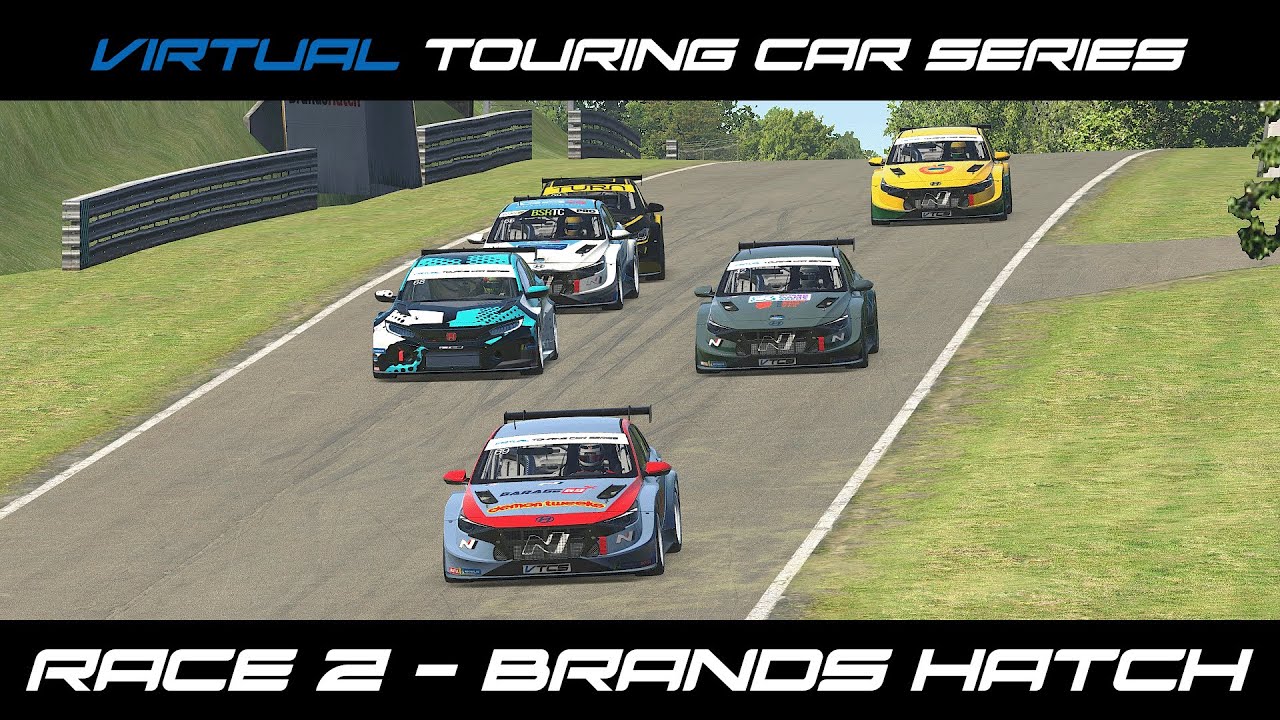 iRacing Virtual Touring Car Series | Race 2 - Brands Hatch | Season 3 ...