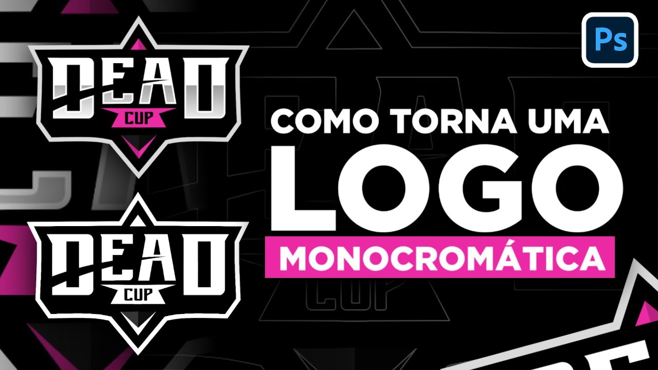 TUTORIAL COMO TORNA UMA LOGO MONOCROMÁTICA PELO CELULAR PS TOUCH? (TEU ...