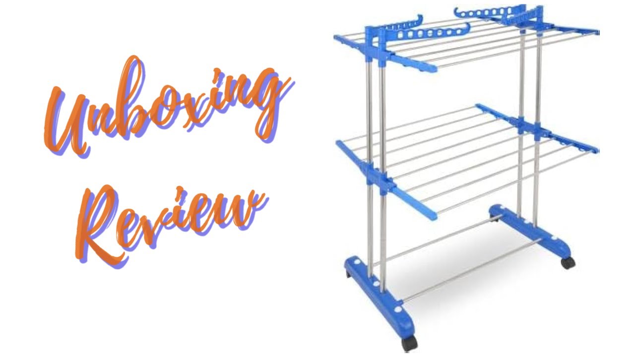 Best Cloth Drying Stand Unboxing and Assembling under 2000 | 2025 - YouTube