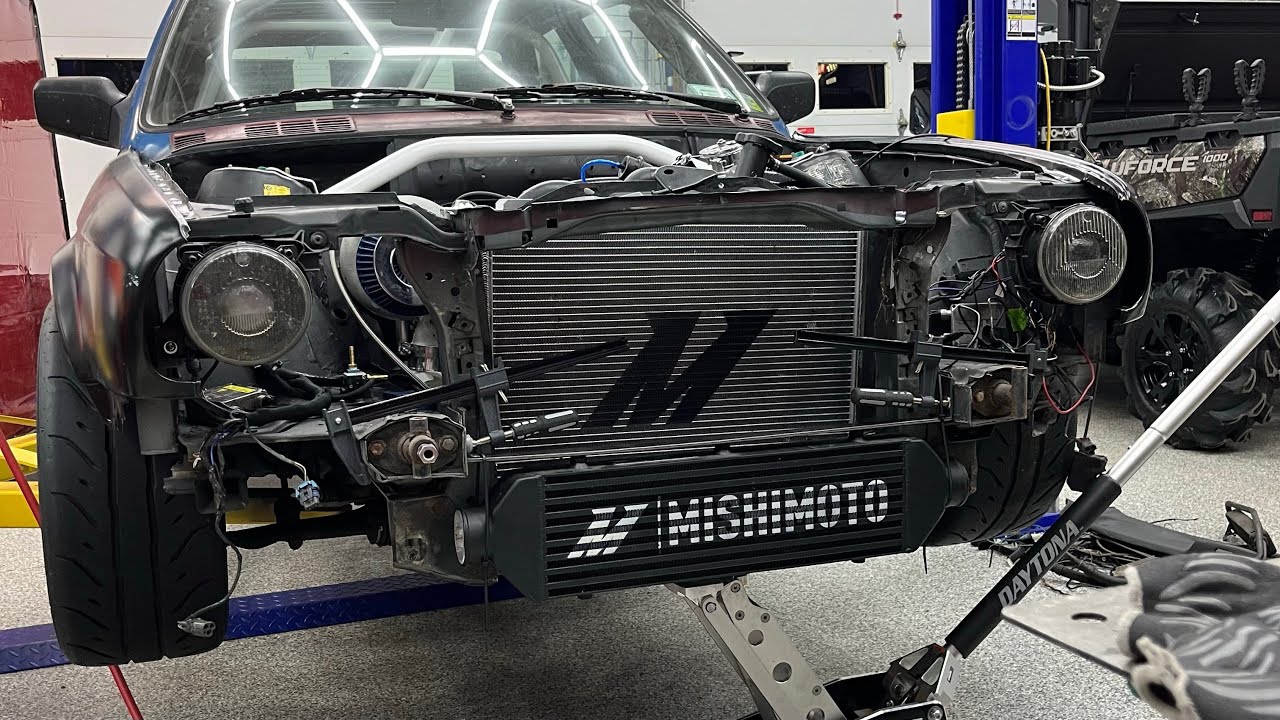 Turbo e30 intercooler and charge pipe fabrication and mounting (bmw m20 ...