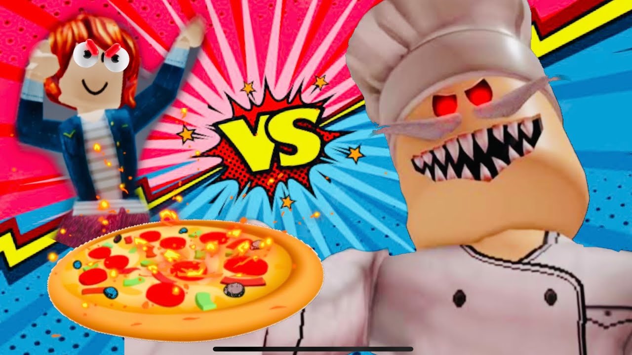 EL PIZZERO ME QUIERE HACER PIZZA ROBLOX | Escape de la pizzería #roblox ...