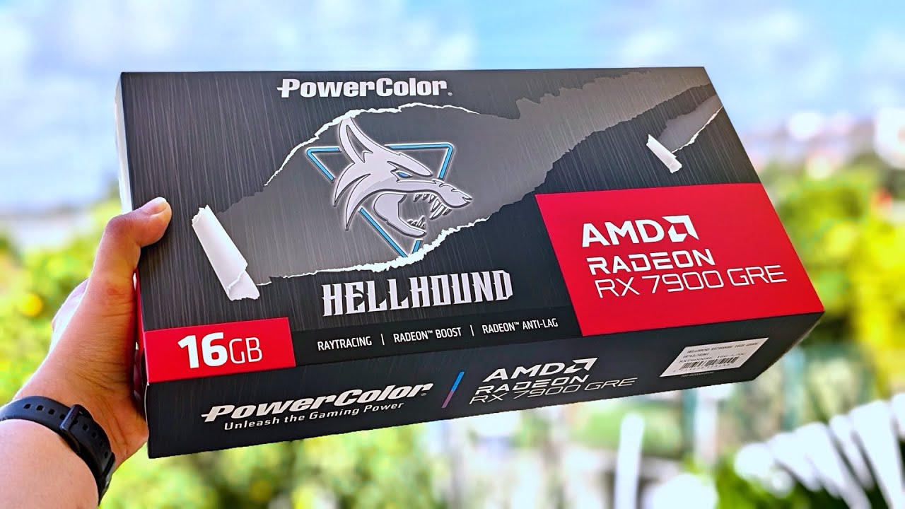 Unboxing the Powercolor Hellhound RX 7900 GRE! - YouTube