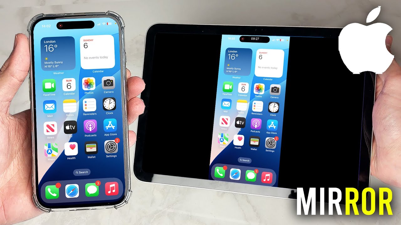 How To Mirror From iPhone To iPad - Full Guide - YouTube