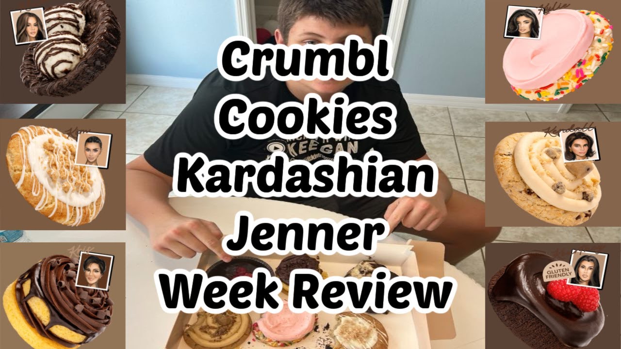 Crumbl Cookies Review - Kardashian Jenner Week #crumblcookies # ...