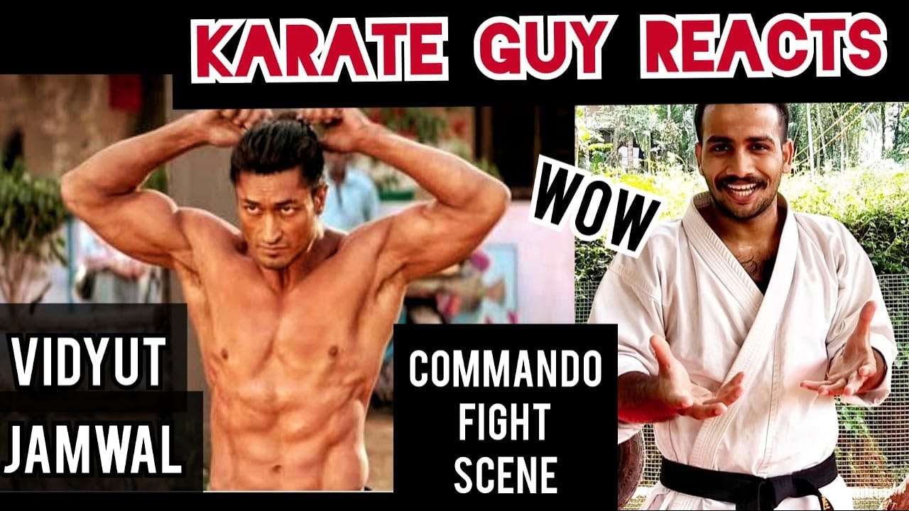 COMMANDO 3 FIGHT SCENE REVIEW / KARATE GUY REACTS - YouTube